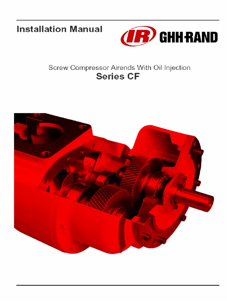 Manual GHH Rand CE and CF Series | PDF | Valve | Manufactured Goods