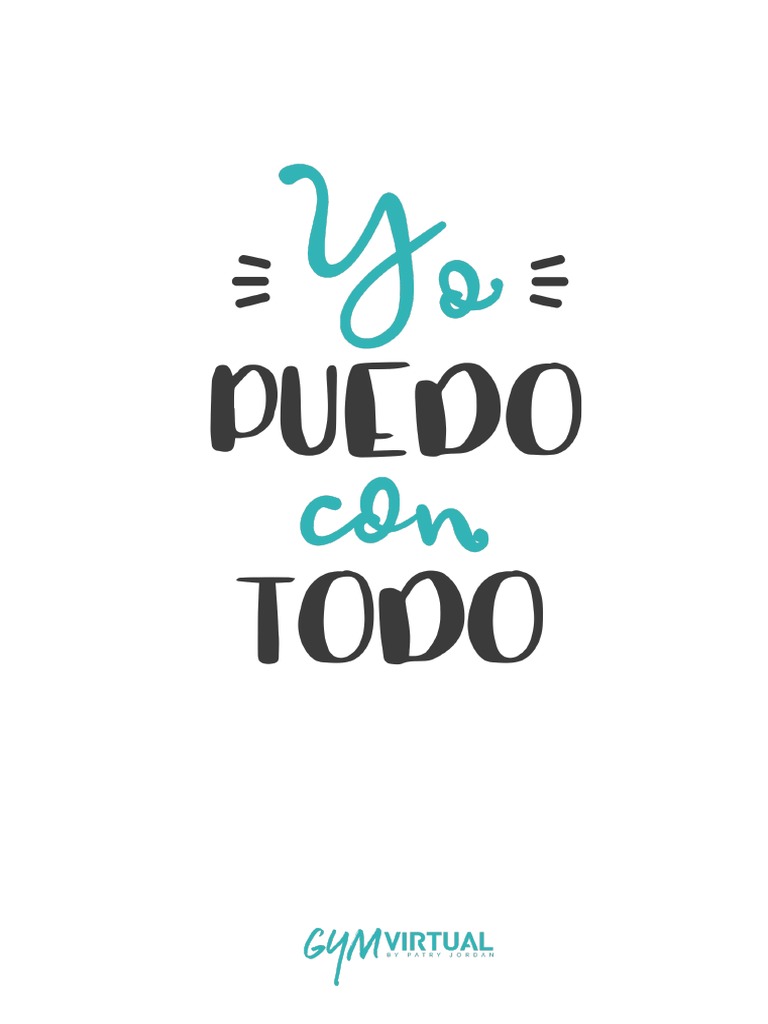 Yo Puedo Con Todo Blanca a4
