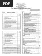 ECCD Standard Score Interpretation Guide | PDF