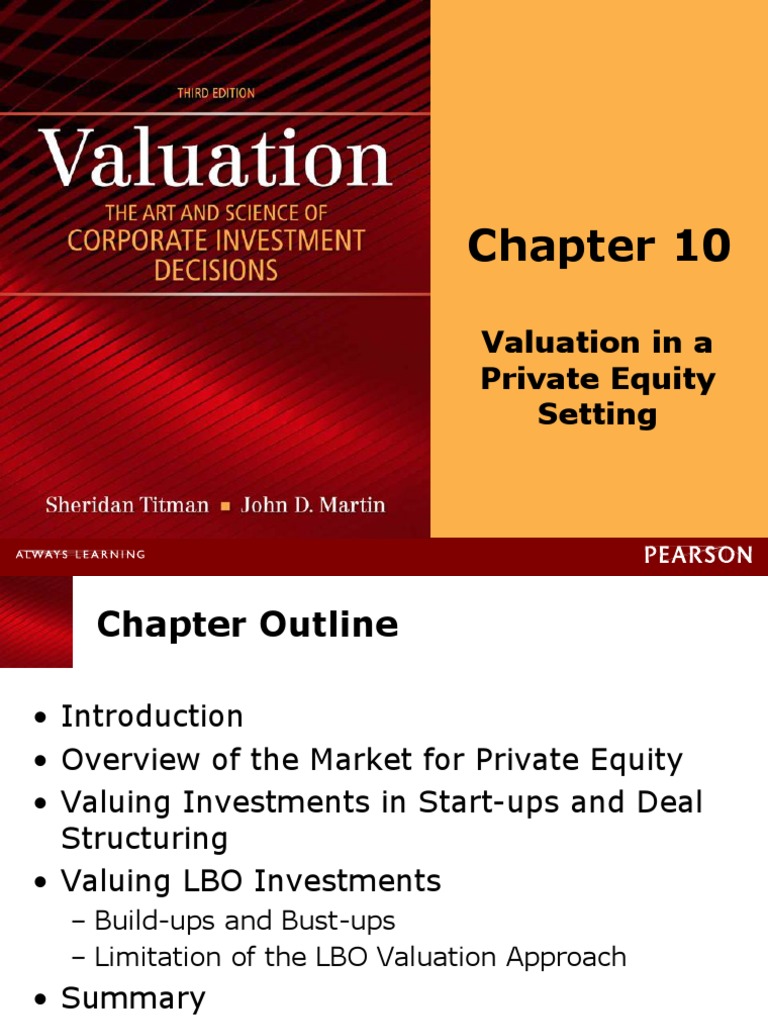 LN10 Titman 479536 Valuation 03 LN10 | PDF | Leveraged Buyout | Venture Capital