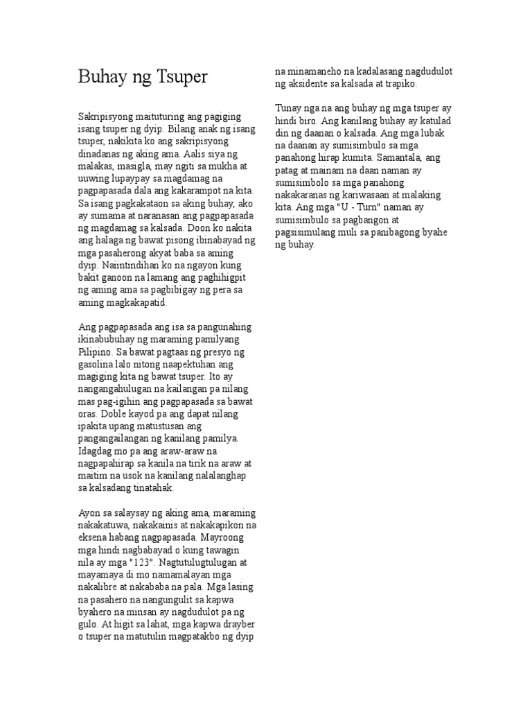 Feature Writing Sample (Filipino) | PDF