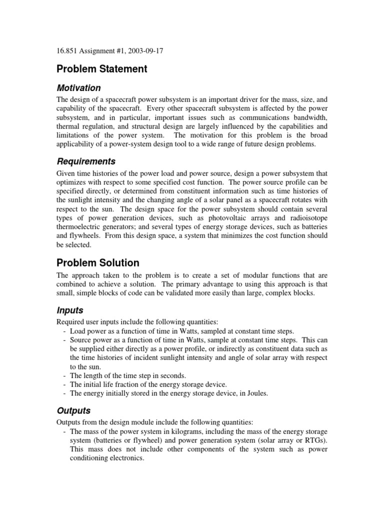 Ps1 CG Solution | PDF | Energy Storage | Photovoltaic System