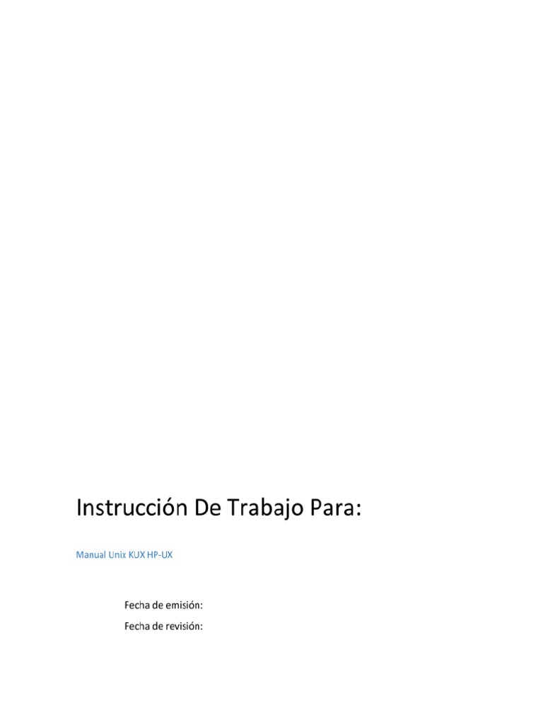 Guía de Comandos Básicos en Linux/Unix | PDF | Software utilitario | Archivo de computadora