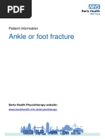 Ankle Foot AROM PDF | PDF