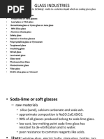 Glass Process Flow Chart | PDF | Glasses | Homogeneous Chemical Mixtures