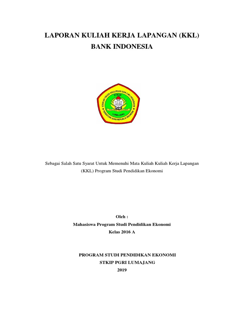Contoh Laporan KKL | PDF
