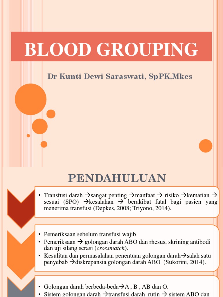 Blood Grouping | PDF