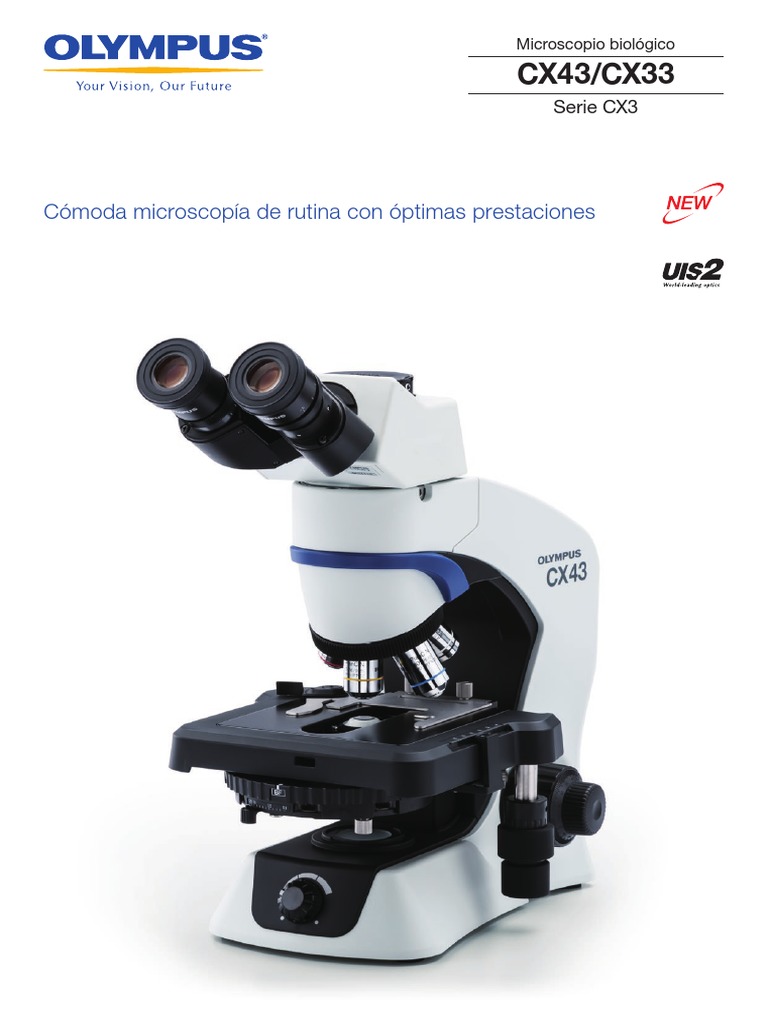 Brochure Bx46 Olympus | PDF | Microscopio | Factores humanos y ergonomía