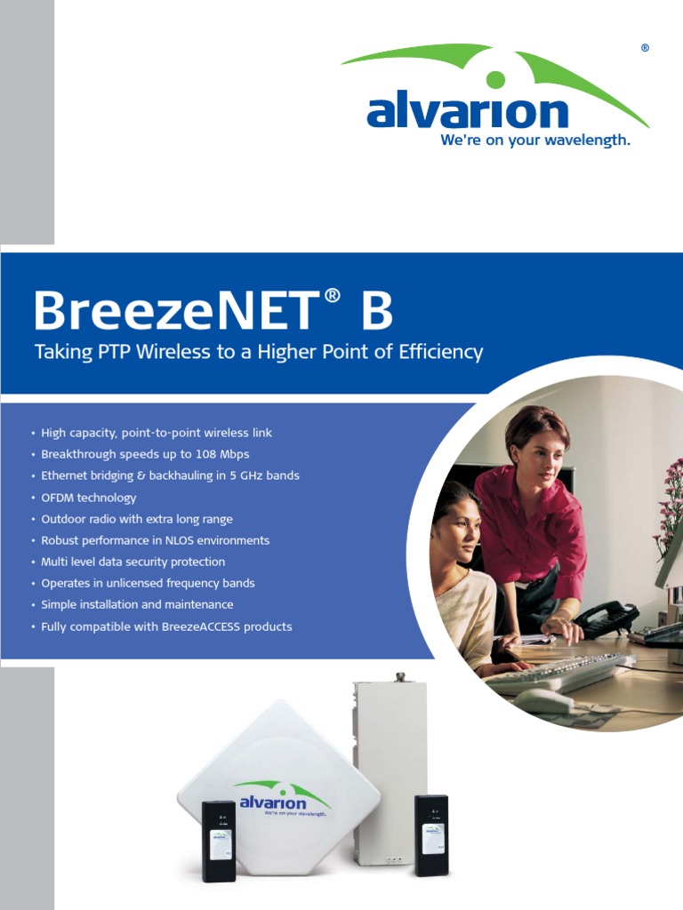 Breezenet B: Taking PTP Wireless To A Higher Point of Efficiency | PDF ...