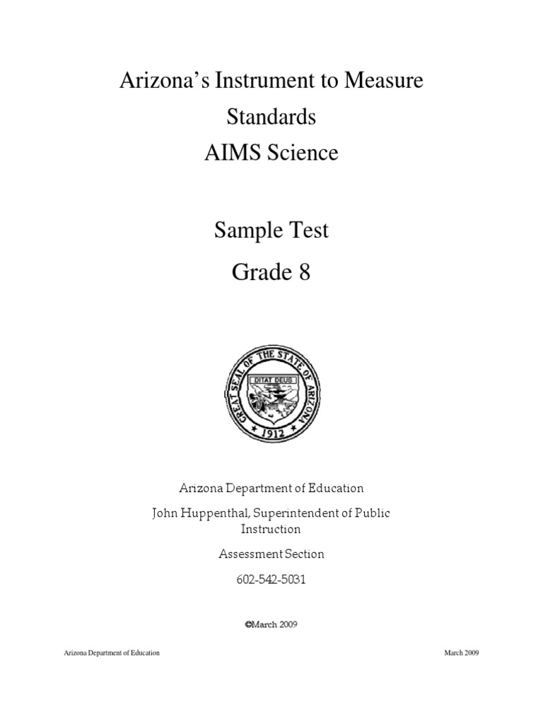 Science Aims Sample Test | PDF | Carbon | Temperature
