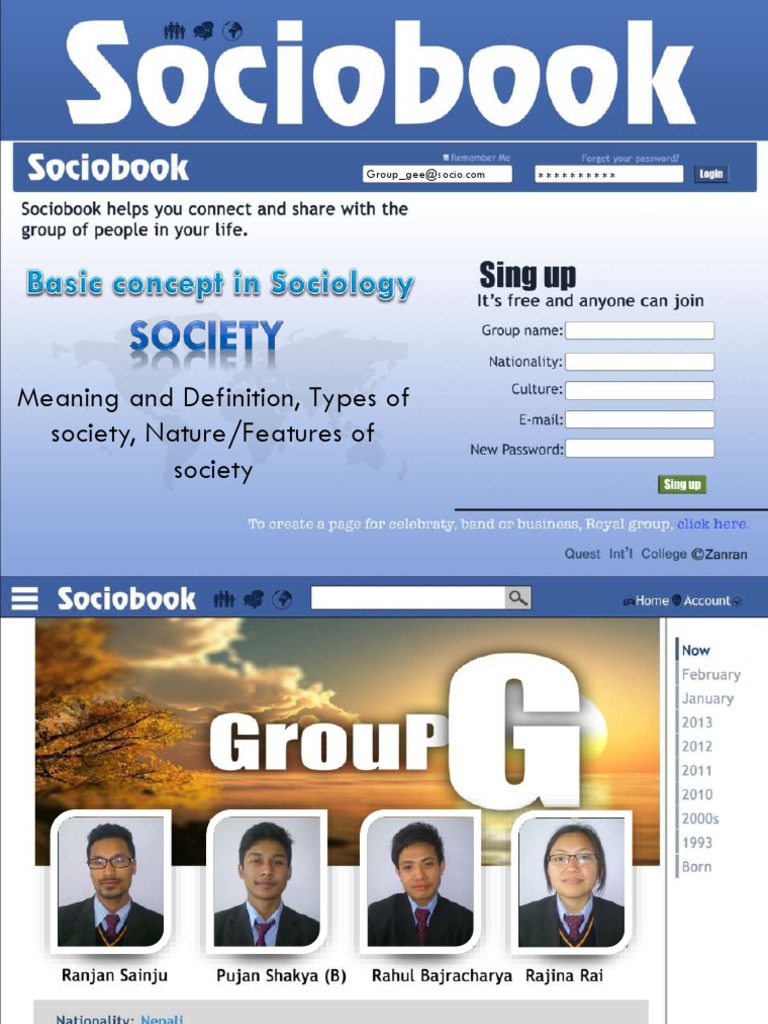 Basic Concept of Sociology | PDF | Social Group | Society