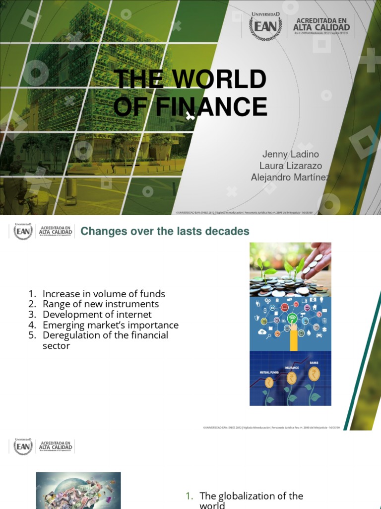 The World of Finance | PDF