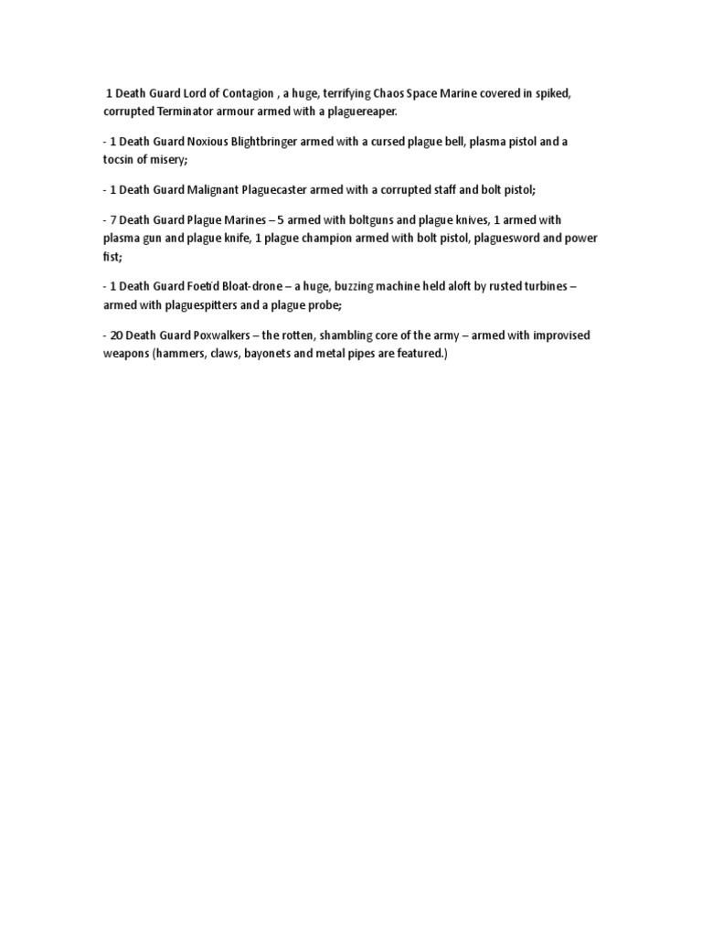 Deathguard Dark Imperium | PDF | Law | History