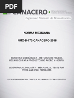 NMX B 290 Canacero 2021 | PDF | Acero | Cable