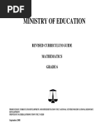 Grade 1 Curriculum Guide - Mathematics | PDF | Science | Knowledge