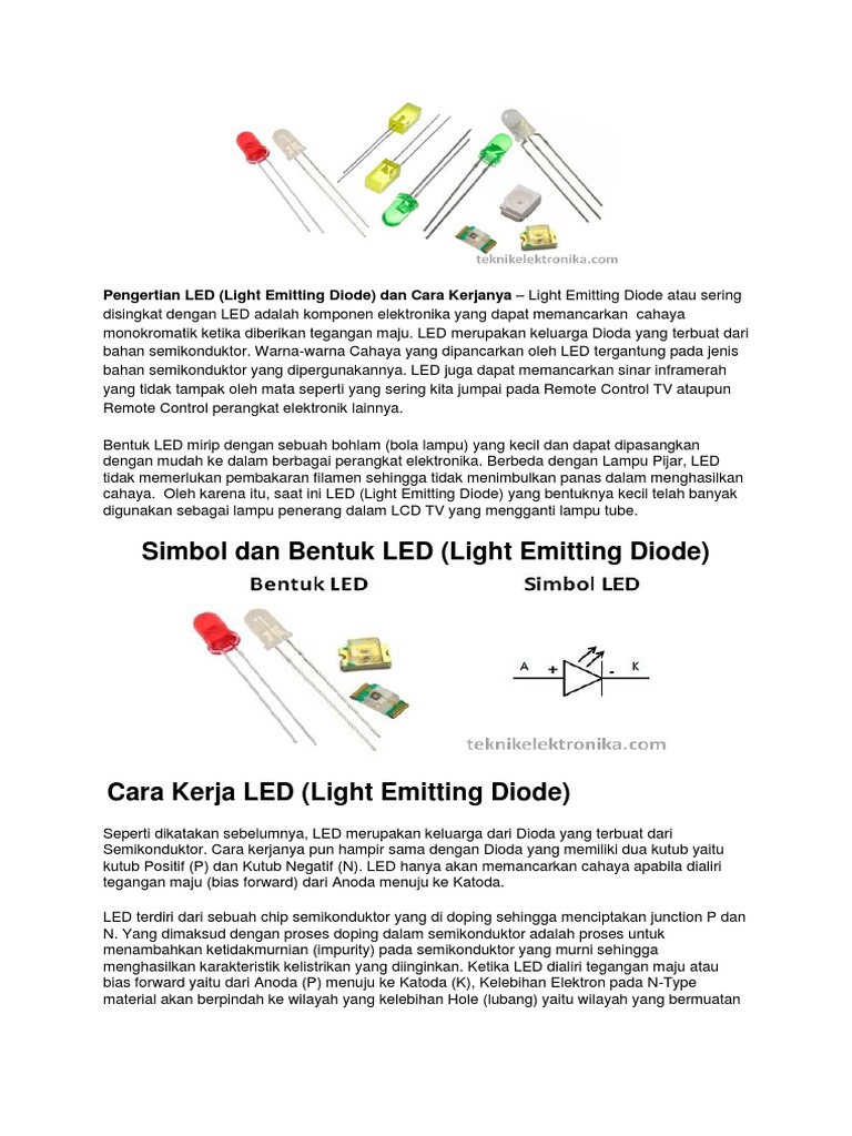 Pengertian LED | PDF