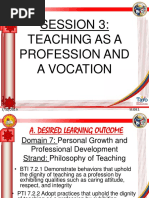 Understanding PPST's 7 Teaching Domains | PDF | Teachers | Learning