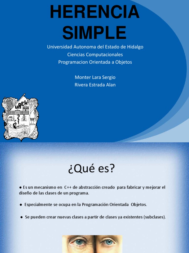 Herencia Simple | PDF | Herencia (Programación Orientada a Objetos) | C