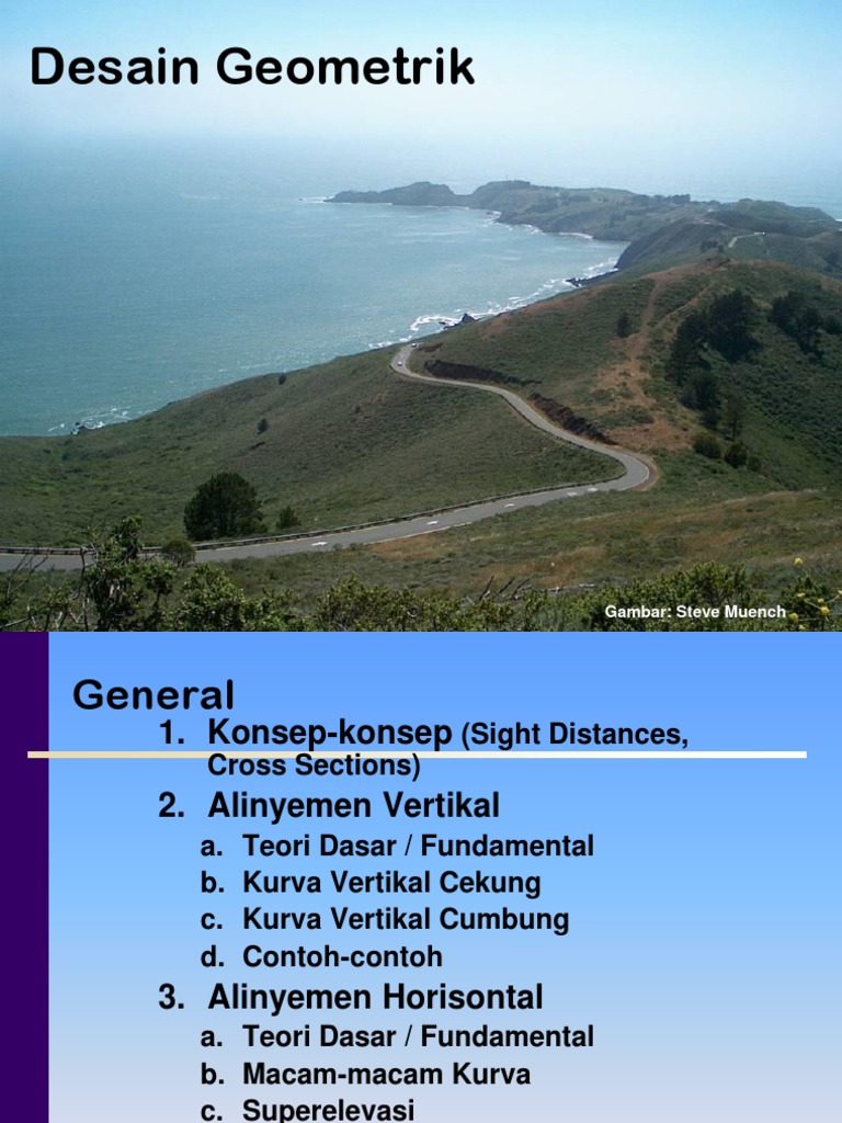 Geometric Design of Road Cross Sections | PDF | Services (Economics ...