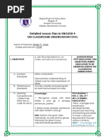 COT - DLP ENGLISH 4 - Distingushing Facts and Opinions | PDF | Educational Assessment | Curriculum