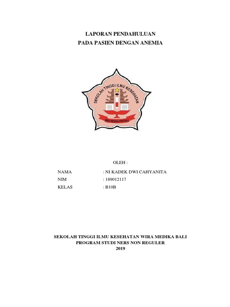 Laporan Anemia: Definisi dan Etiologi | PDF