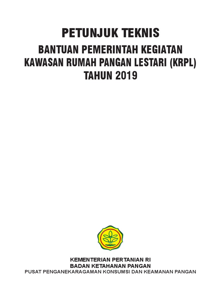 Print Juknis KRPL 2019 | PDF