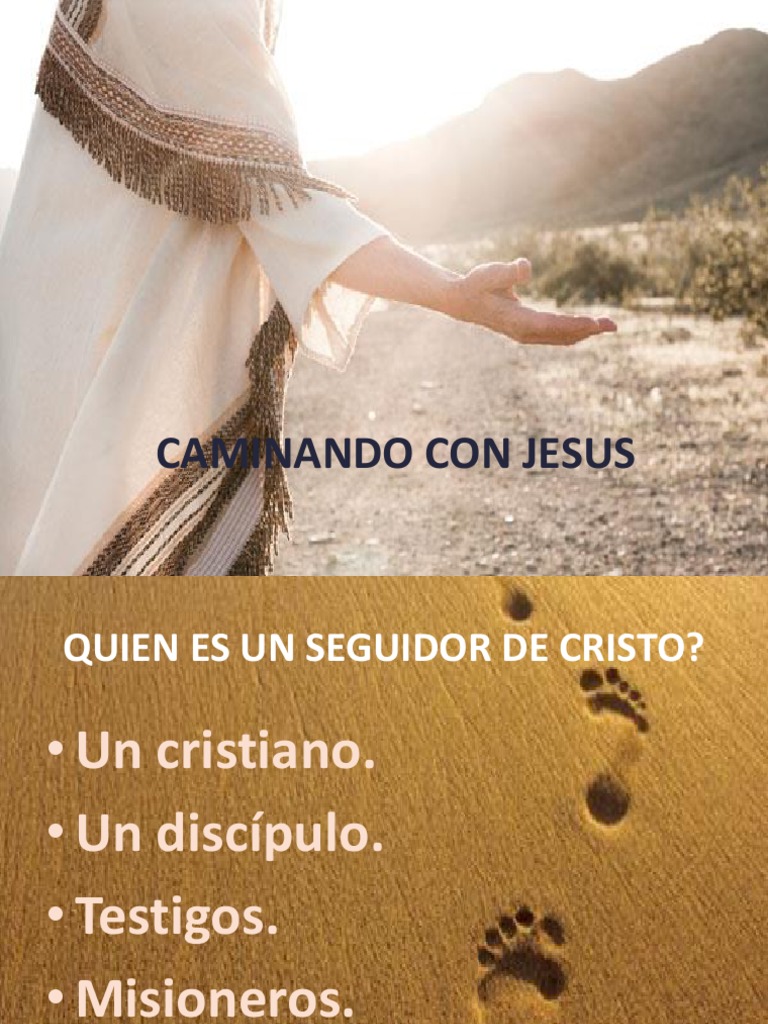 Caminando con Jesús: Discipulado y Llamado | PDF | Jesús | Cristo (título)