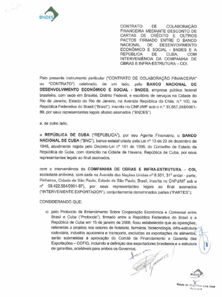 Mariel Contract | PDF