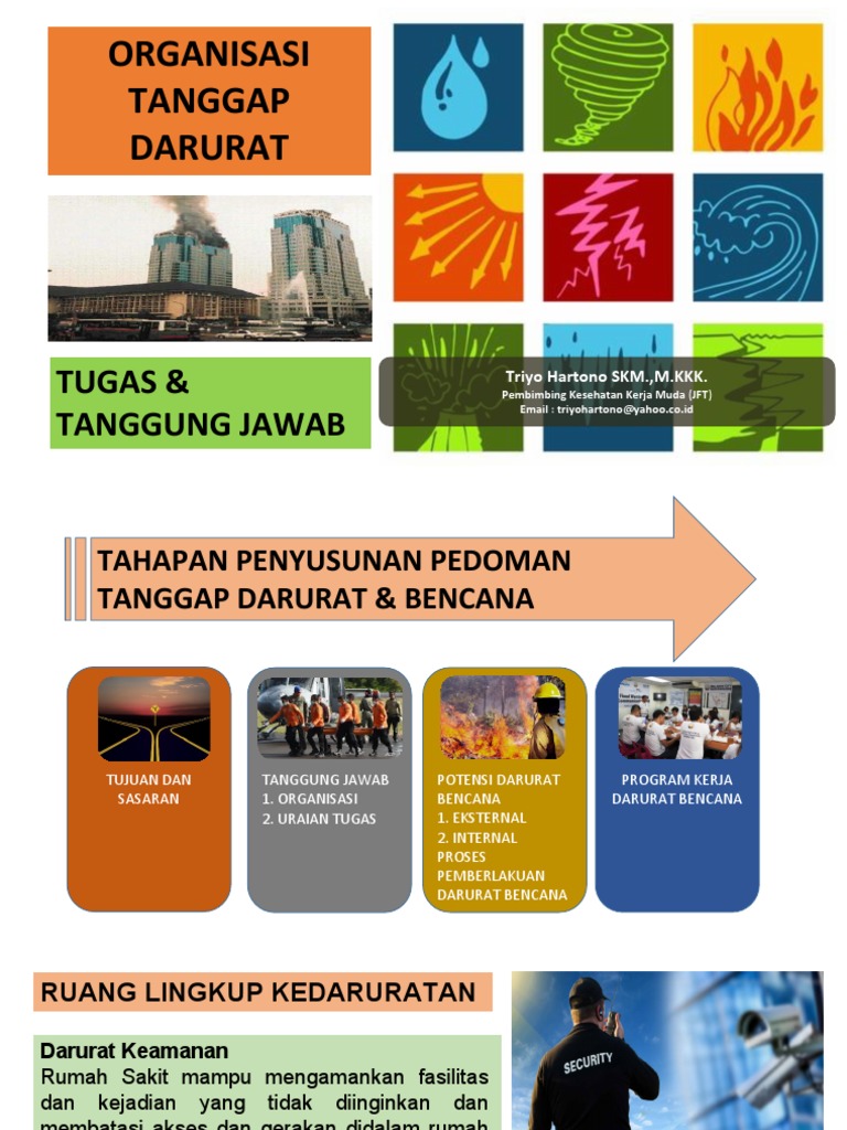Organisasi Tanggap Darurat | PDF