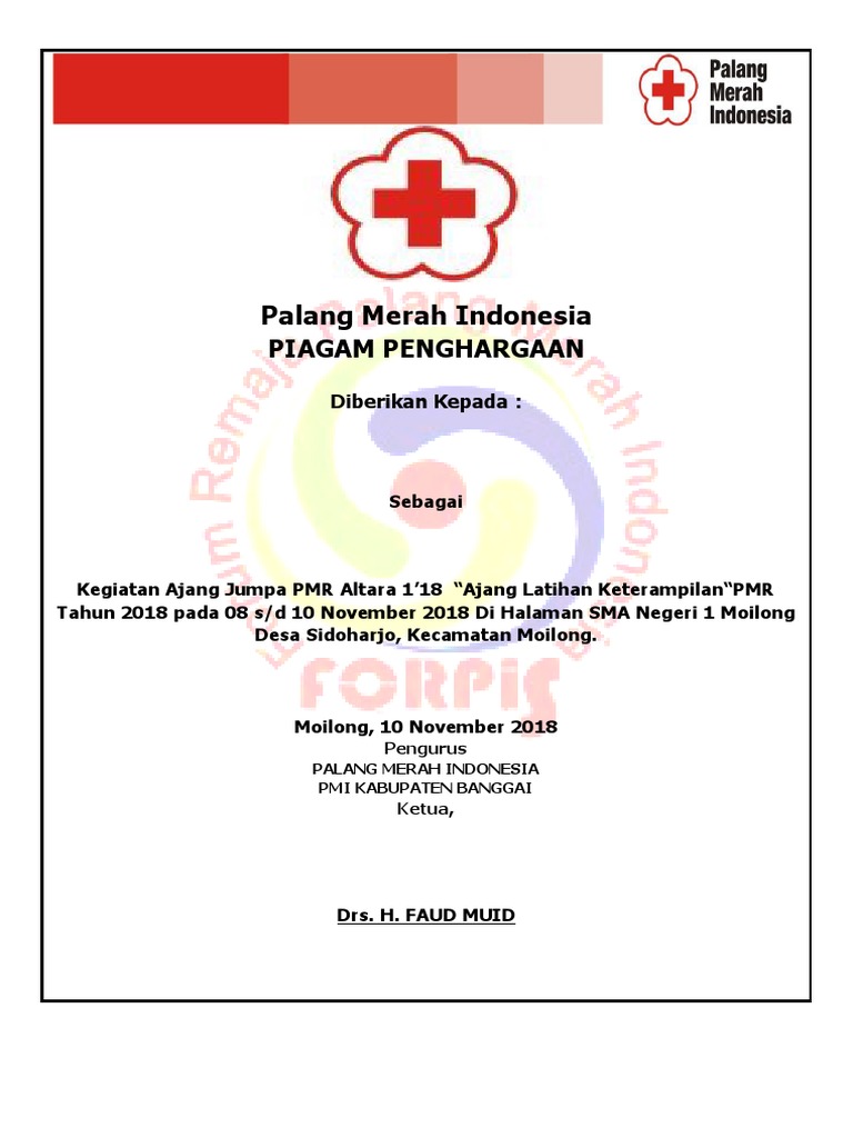 Piagam PMR | PDF