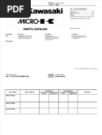 Kawasaki Barako 175 Parts Catalogue | PDF | Machines | Vehicles