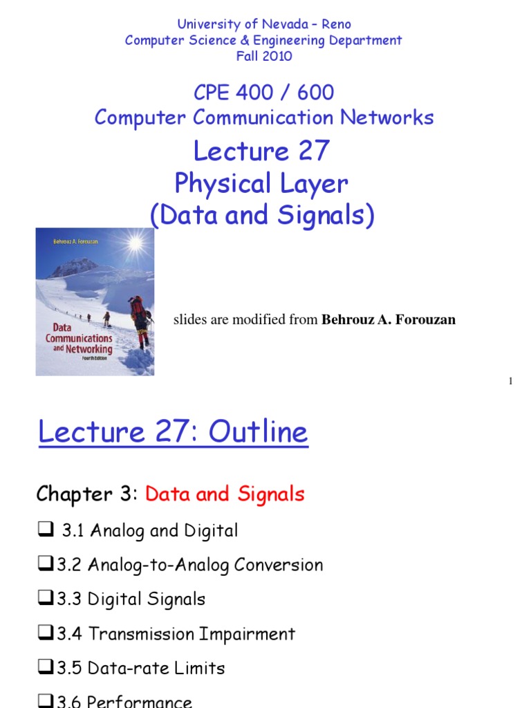 Understanding the Physical Layer: Converting Data to Electromagnetic Signals for Transmission ...