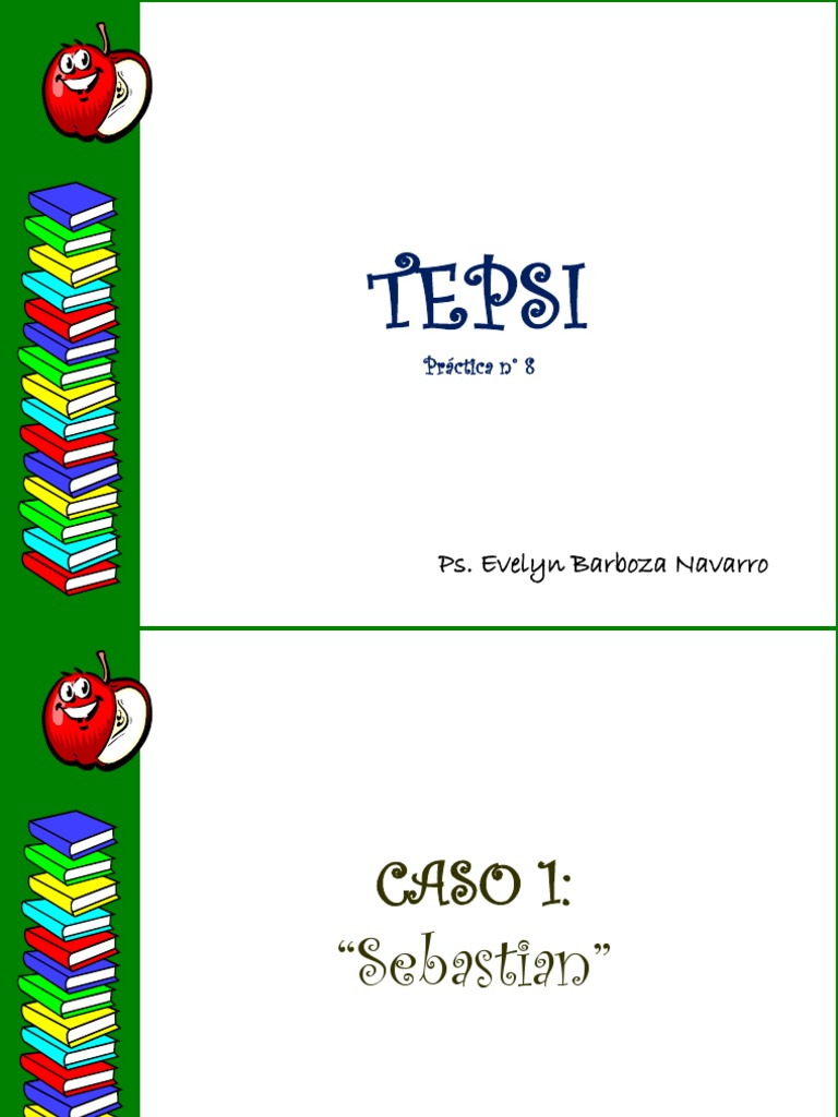 Calificación e Interpretación Del Tepsi | PDF | Cognición | Ciencia ...