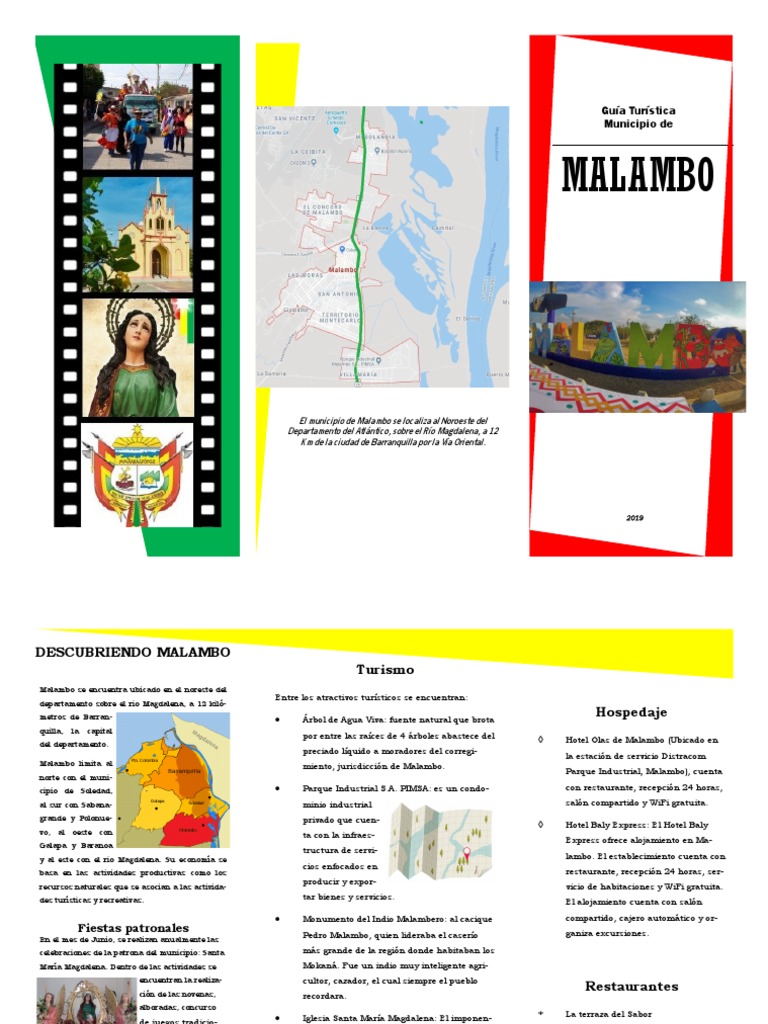 Guìa Turistica Malambo Atlantico | PDF | Turismo | Hotel y alojamiento