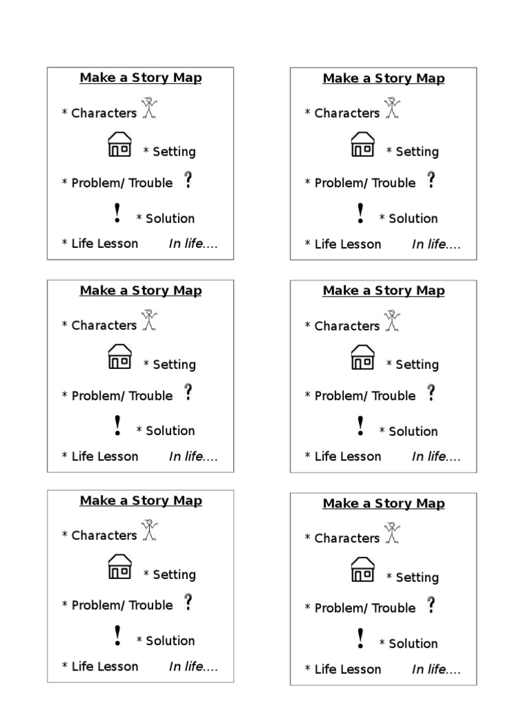 Make A Story Map Make A Story Map | PDF