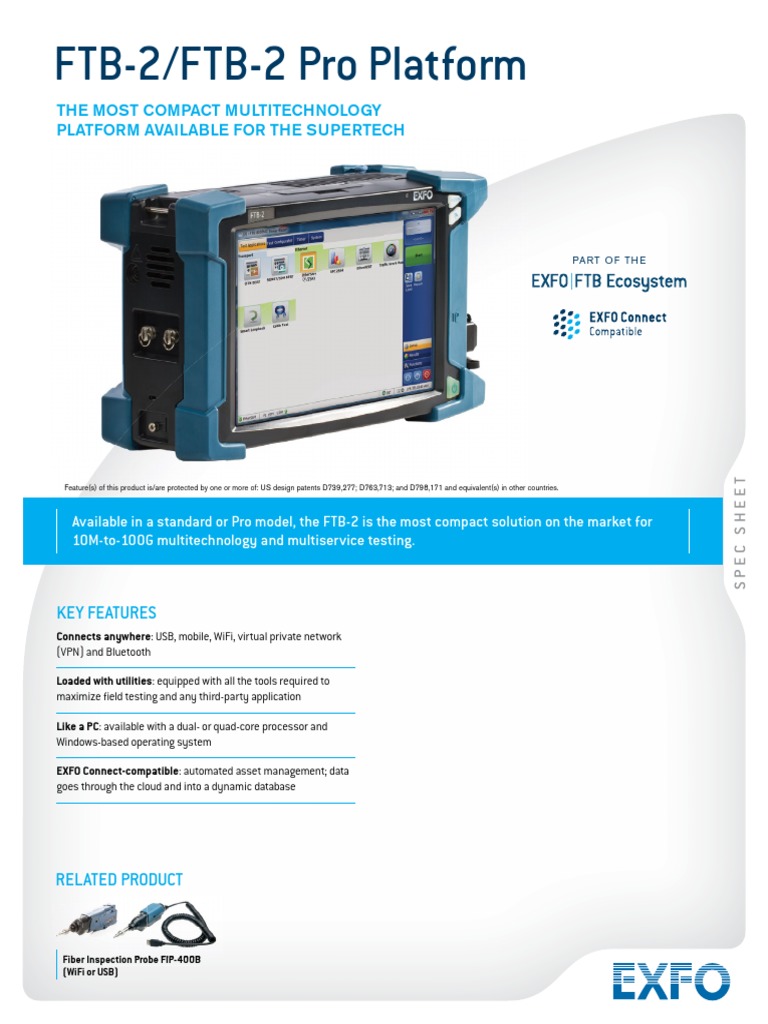 FTB-2/FTB-2 Pro Platform: The Most Compact Multitechnology Platform ...