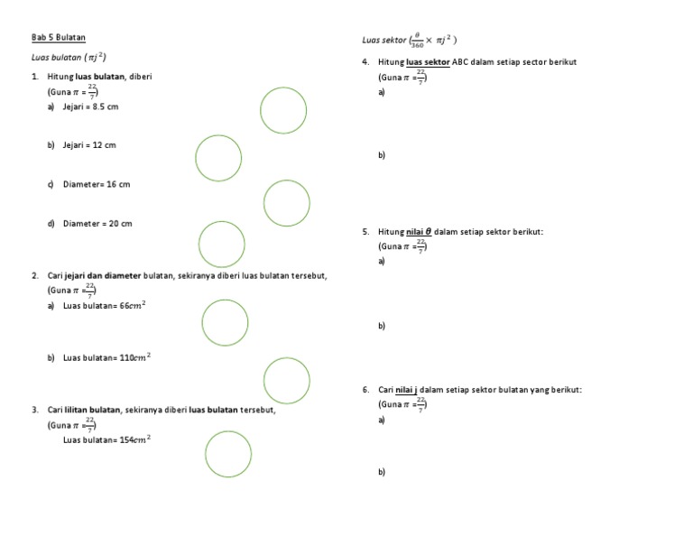 Bab 5 Bulatan | PDF