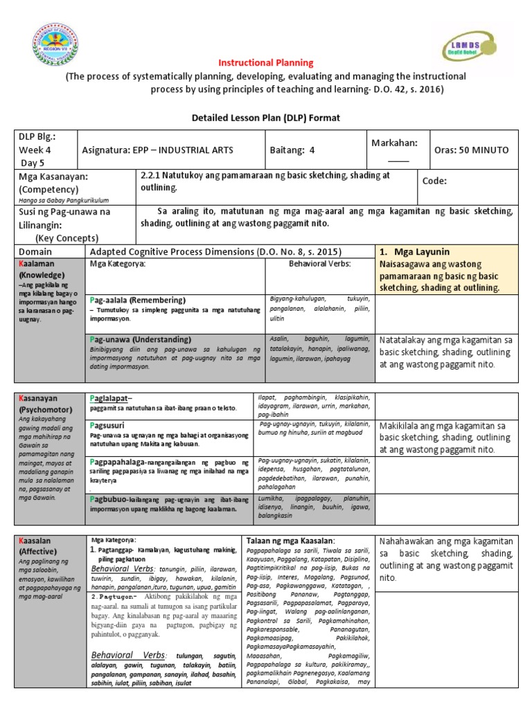 Doodz Epp IV IA Iplan Week 7 2.5.4 | PDF