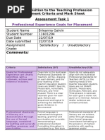 GTPA 2023 Template | PDF | Rubric (Academic) | Curriculum