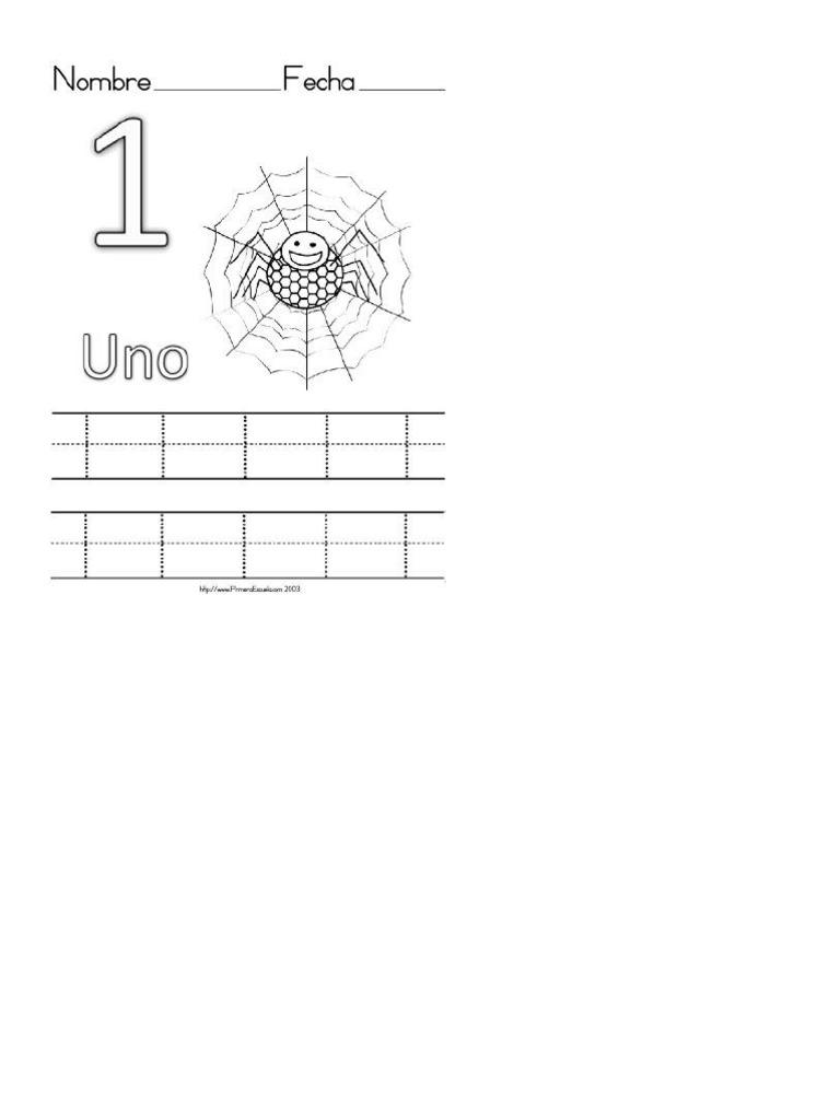 Numeros 1 Al 9 | PDF