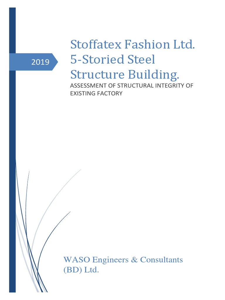 Assessment of Structural Integrity of Stoffatex Fashion Ltd. 5-Storied ...