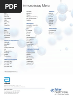 Abbott ADD-00059733 - Alinity Ci International Assay Menu PDF | PDF ...