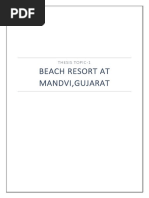 Thesis Proposal On Resort Design | PDF | Resort | Tourism