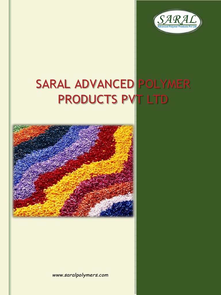 Saral Advanced Polymer Products Brochure | PDF | Nylon | Plastic