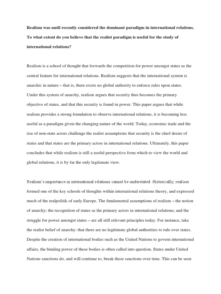 RGRGR | PDF | International Relations | State (Polity)