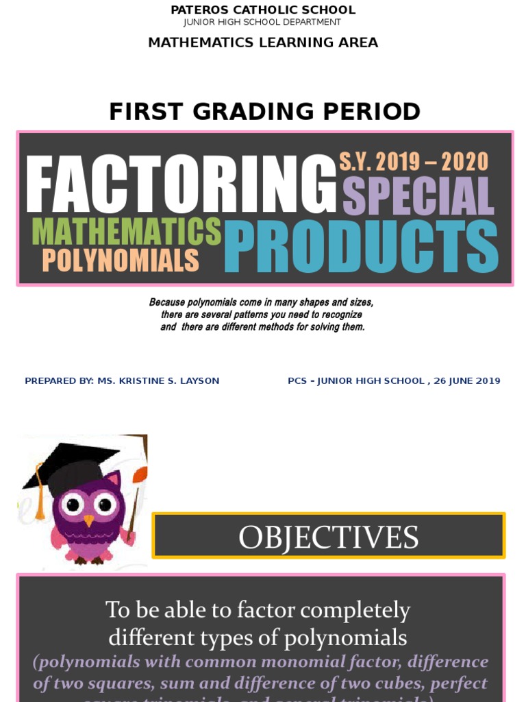Common Monomial Factoring | PDF | Factorization | Discrete Mathematics