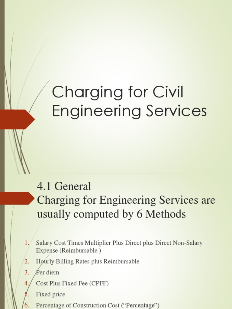 Charging Engineering Services | PDF | Salary | Cost