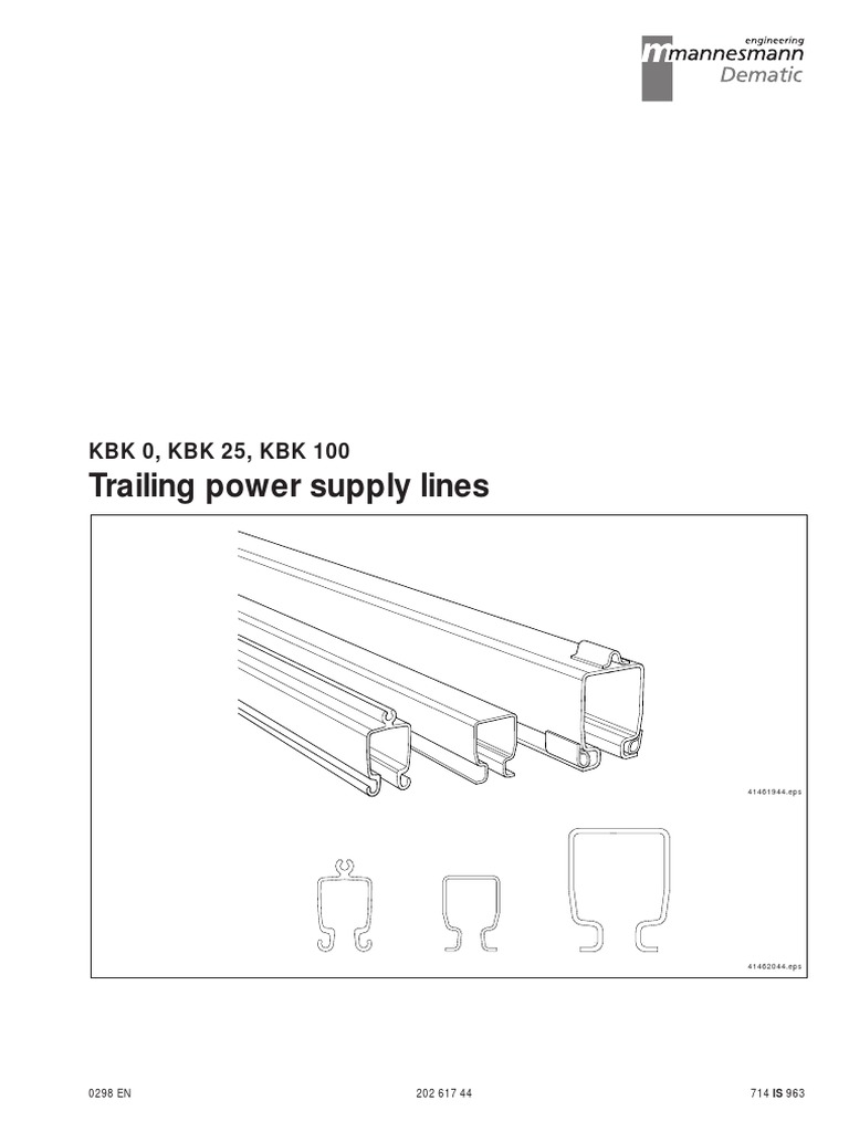Guide to Selecting, Designing, and Installing KBK Cable Trailing ...