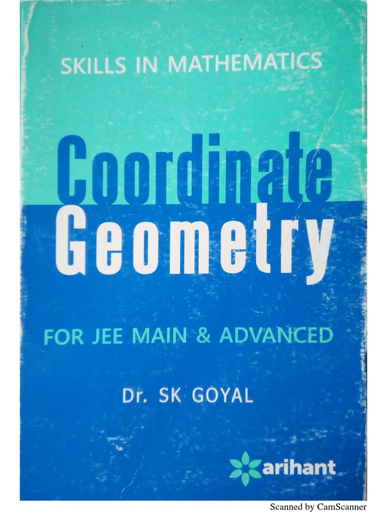 Coordinate Geometry by SK Goyal | PDF