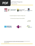 UNICEF Concept Note Template With Guideline | PDF | Performance ...